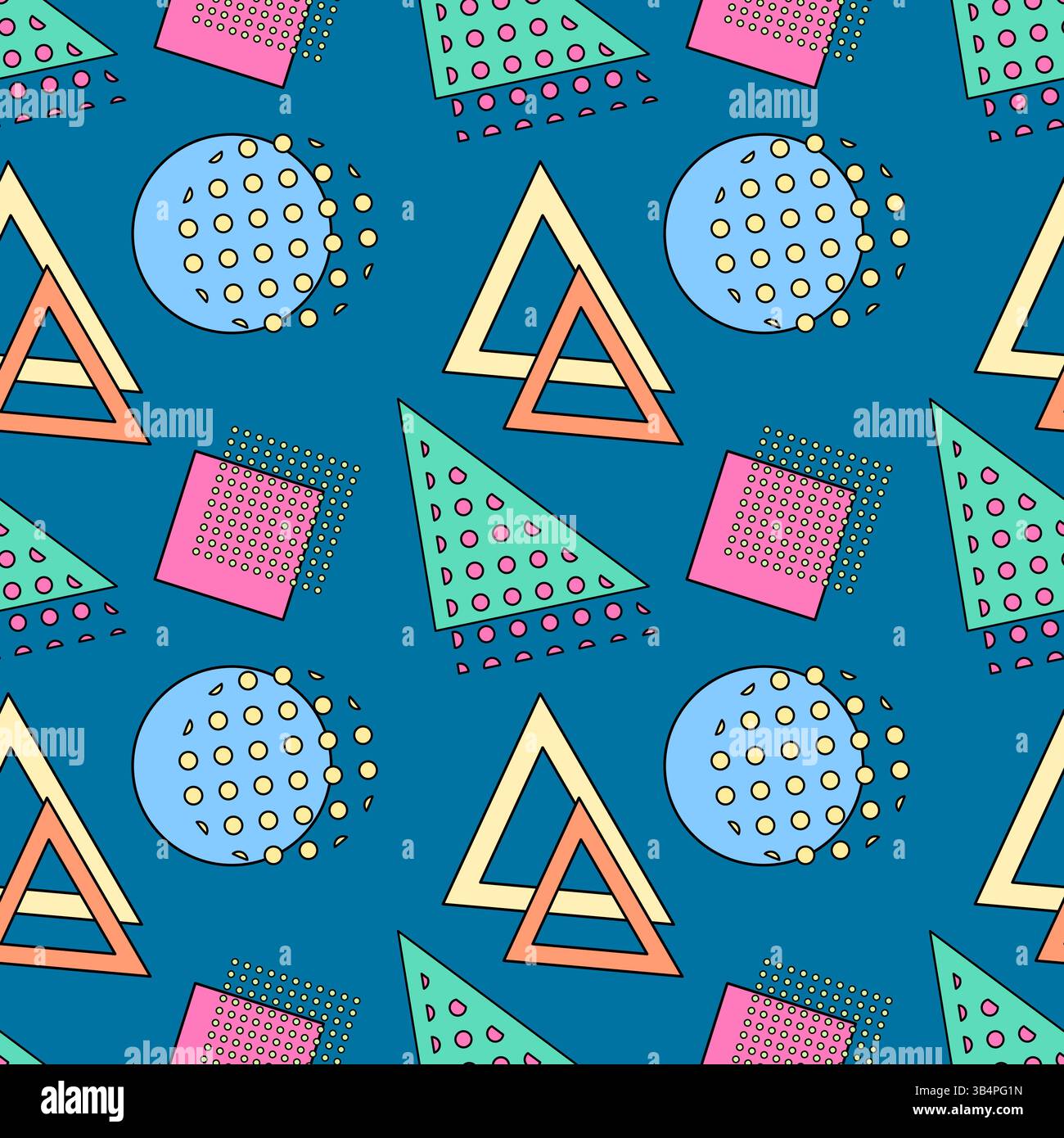 Triangle retro hipster background Stock Vector Images - Alamy