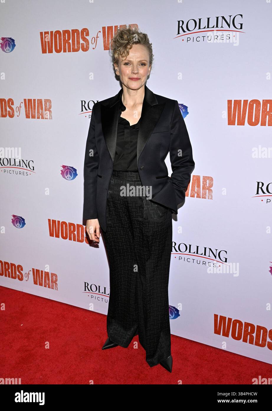 Maxine Peake attends the premiere of "Words of War" at Village East by ...
