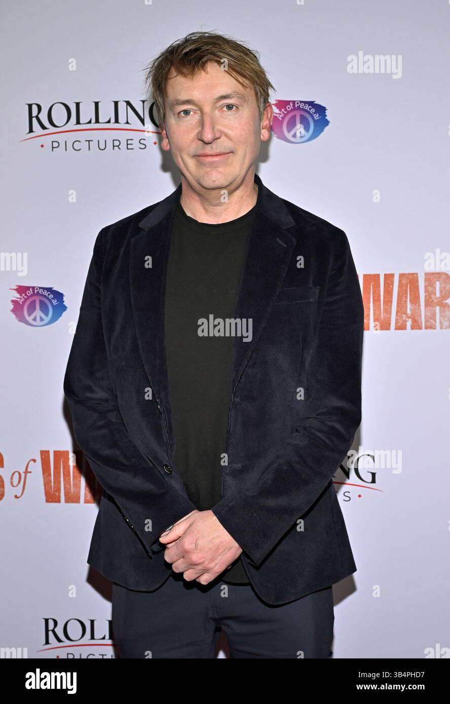 Director James Strong attends the premiere of "Words of War" at Village ...