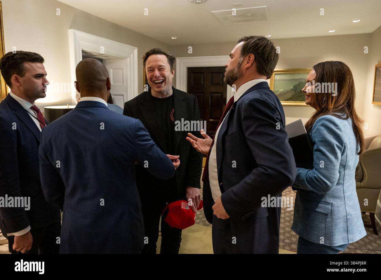 Elon Musk, Vice President JD Vance and Secretary of Agriculture Brooke ...
