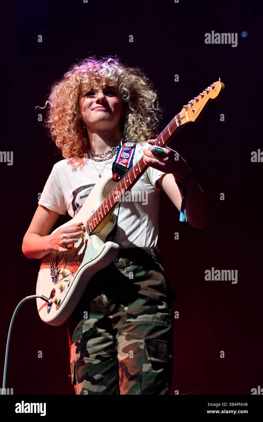 April 27, 2025: 18 year old, award-winning guitarist GRACE BOWERS ...