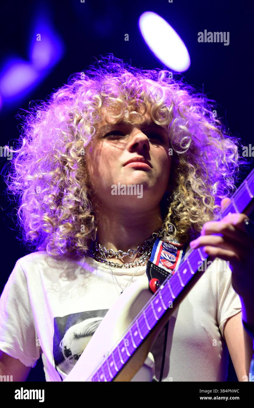 April 27, 2025: 18 year old, award-winning guitarist GRACE BOWERS ...