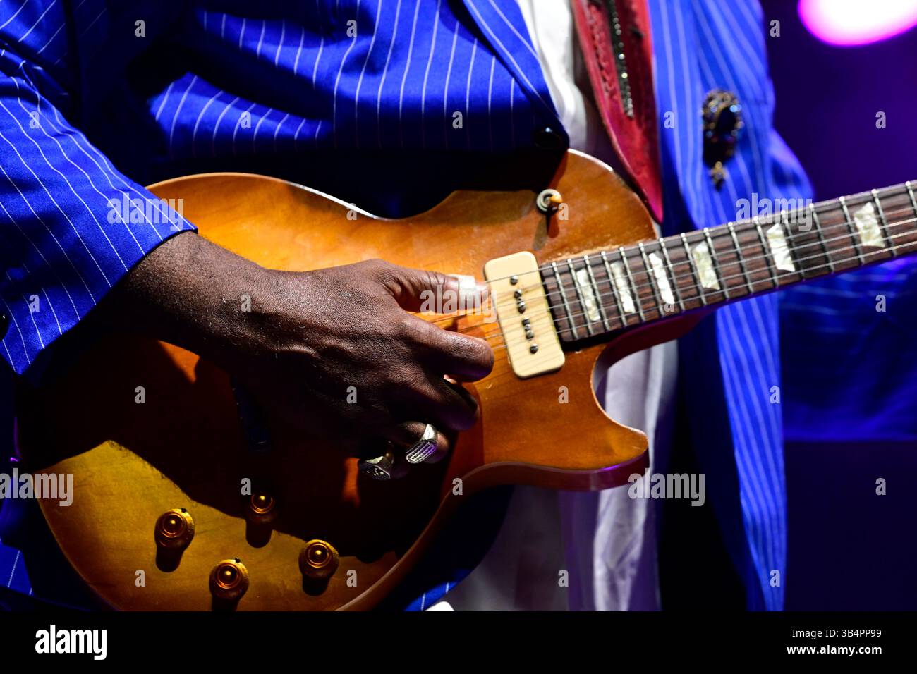 April 27, 2025: Hand of Blues legend BIG BILL MORGANFIELD (son of Muddy ...