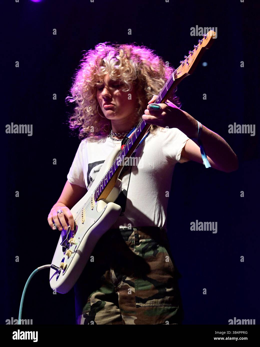 April 27, 2025: 18 year old, award-winning guitarist GRACE BOWERS ...