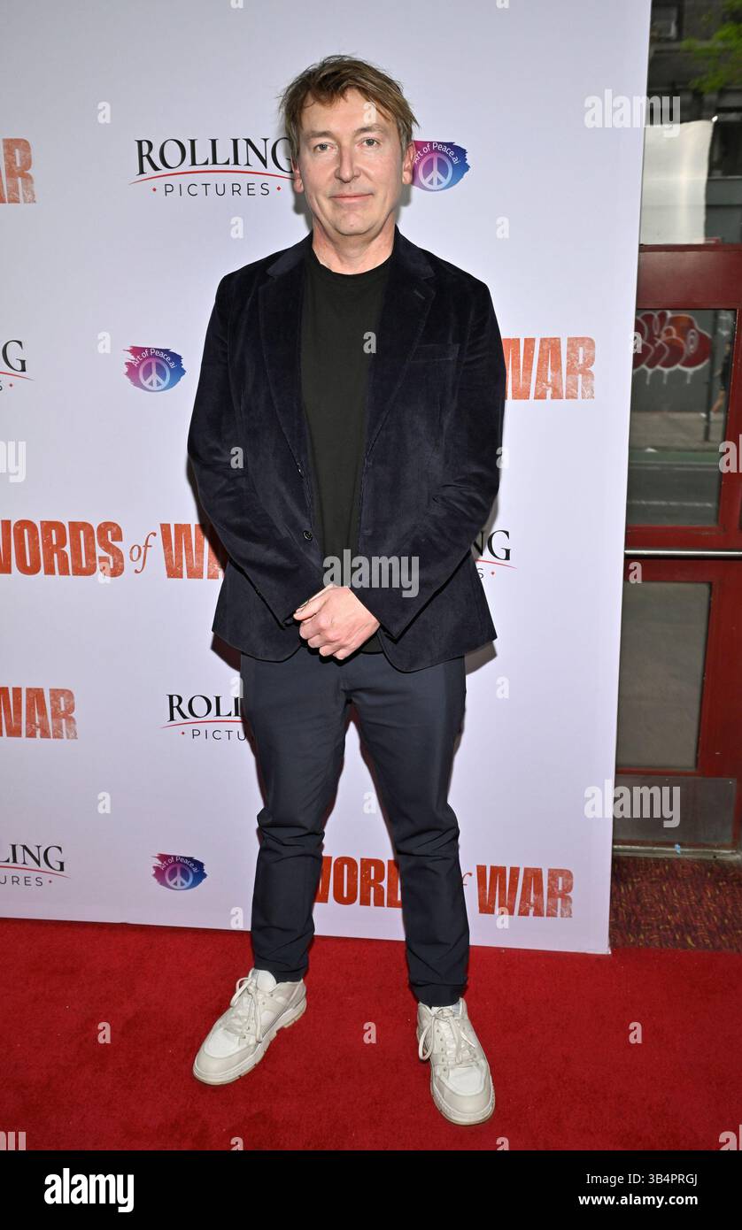 Director James Strong attends the premiere of "Words of War" at Village ...