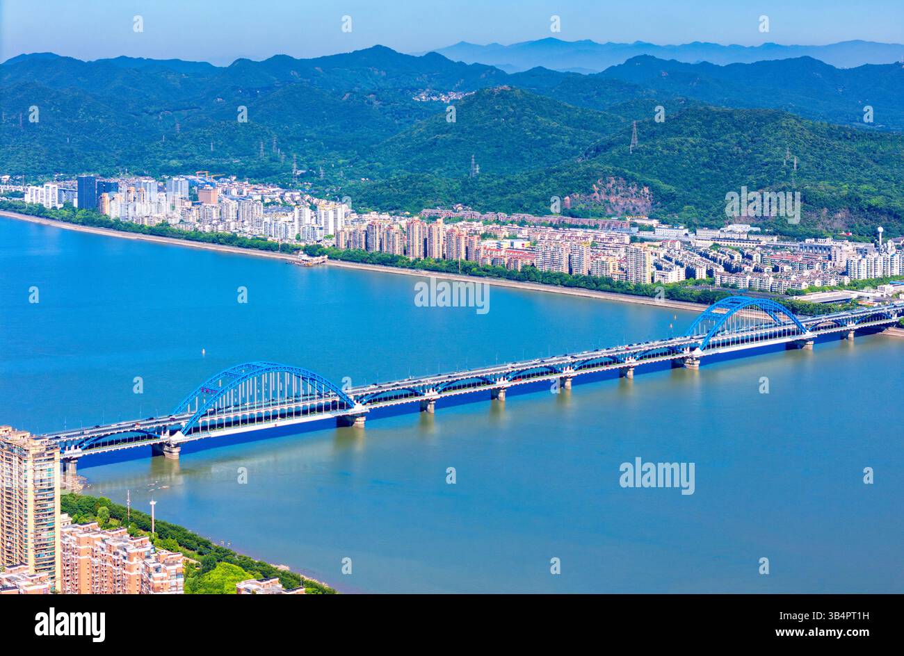 Aerial photography qiantang river fuxing hi-res stock photography and ...