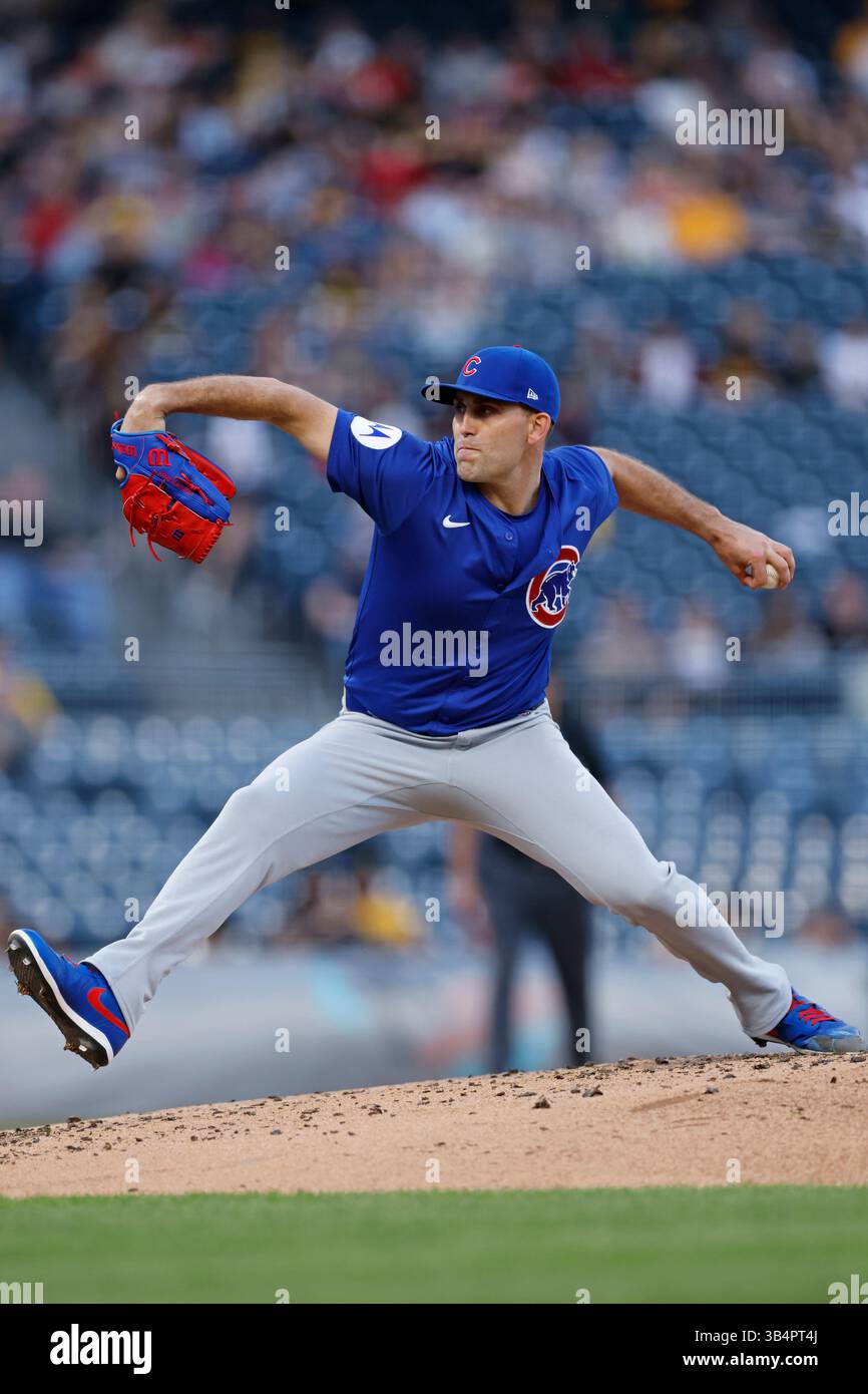 PITTSBURGH, PA - APRIL 30: Chicago Cubs pitcher Matthew Boyd (16 ...