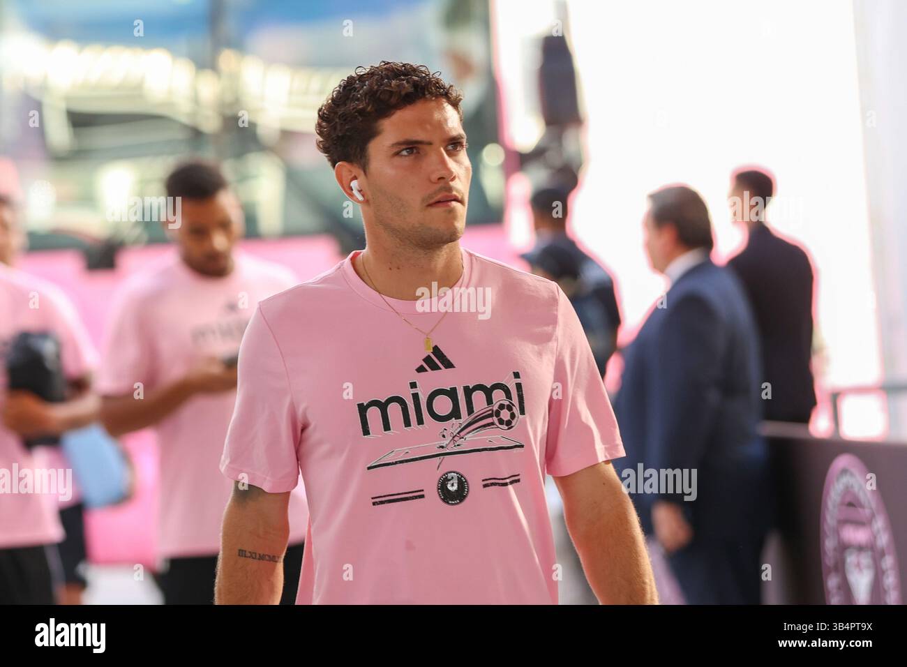 FORT LAUDERDALE, FL - APRIL 30: Federico Redondo (55) of Inter Miami CF ...