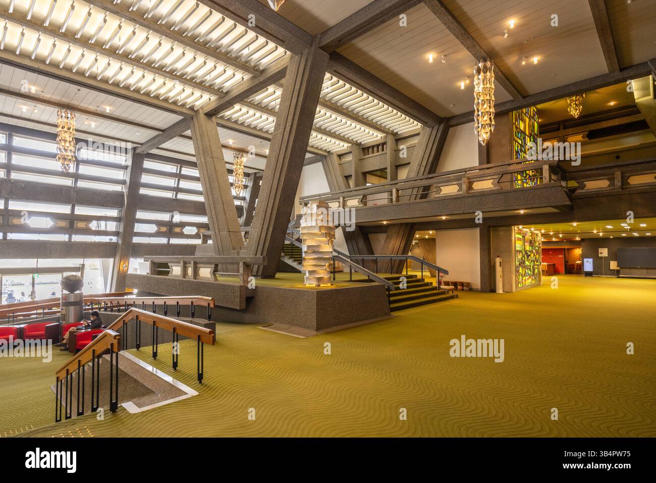 Kyoto International Conference Center (ICC Kyoto) a brutalist building ...