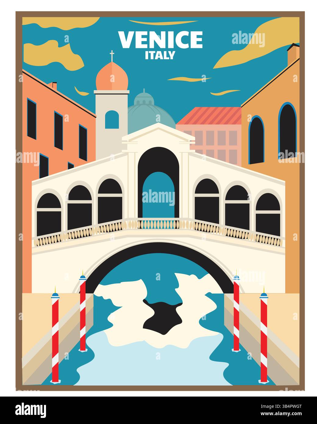 Landscape retro vintage Stock Vector Images - Alamy