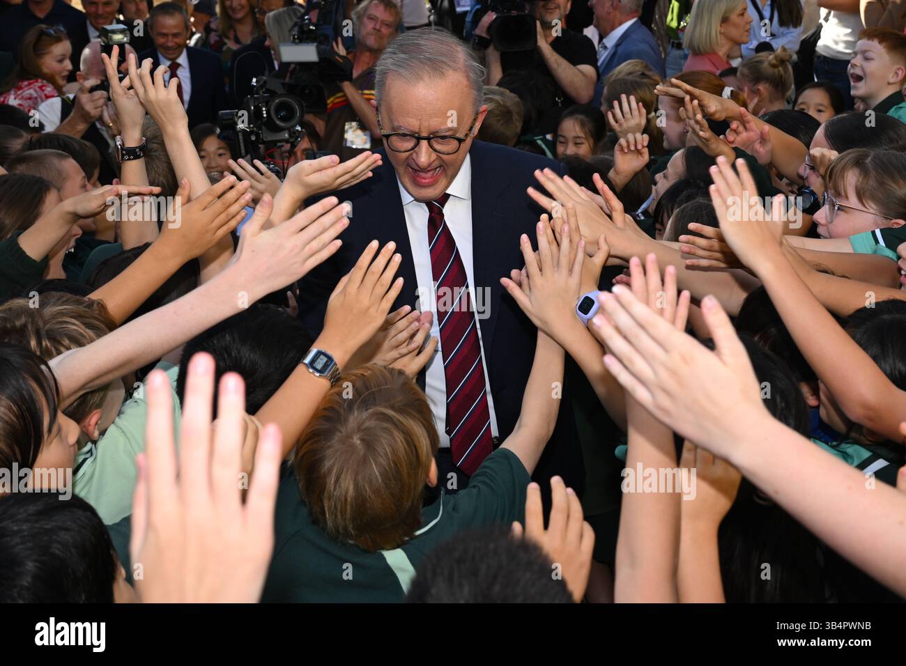 Perth, Australia. 01st May, 2025. Australian Prime Minister Anthony ...