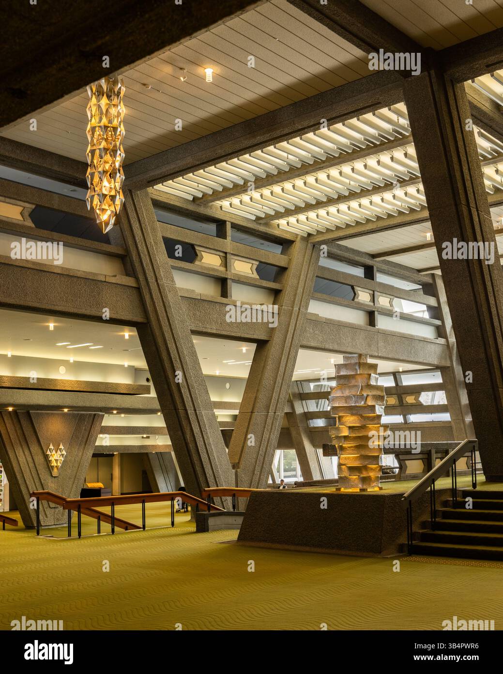 Kyoto International Conference Center (ICC Kyoto) a brutalist building ...