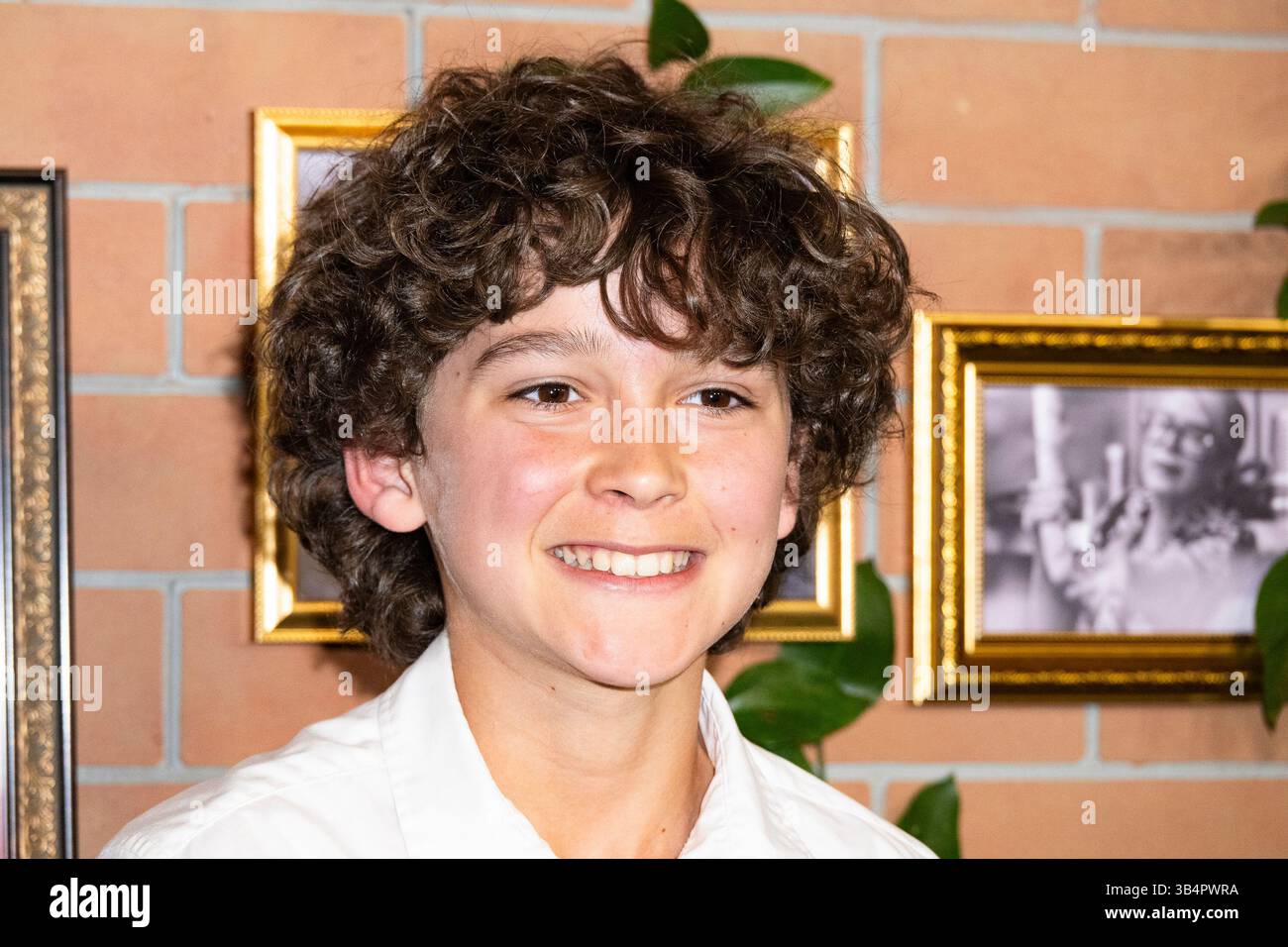 New York, USA. 30th Apr, 2025. Theodore Helm attends the NONNAS World Premiere red carpet at the ...