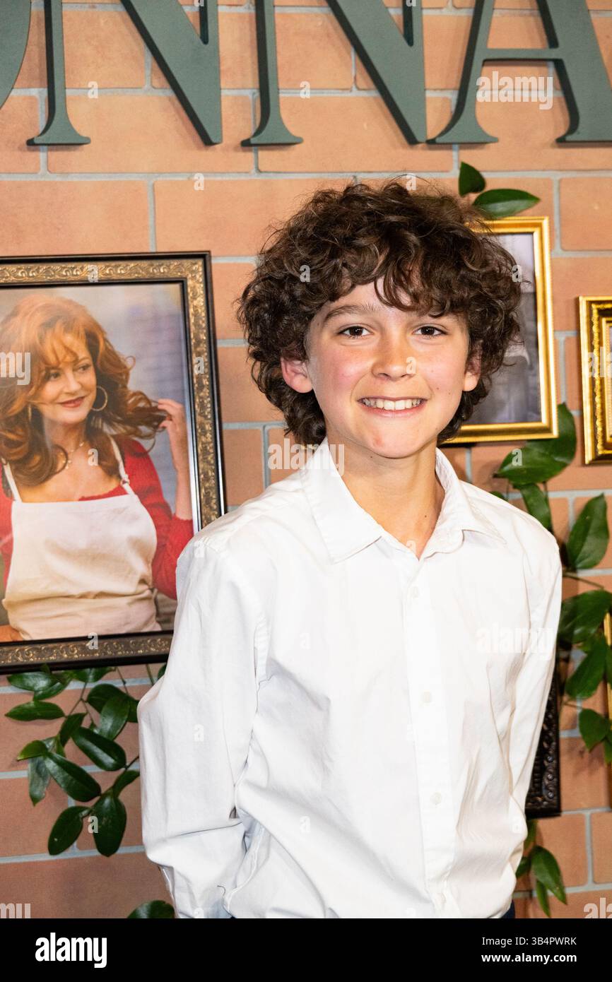 New York, USA. 30th Apr, 2025. Theodore Helm attends the NONNAS World ...