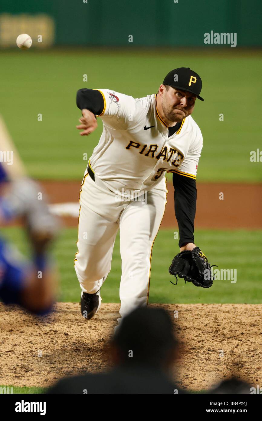 PITTSBURGH, PA - APRIL 30: Pittsburgh Pirates pitcher David Bednar (51 ...