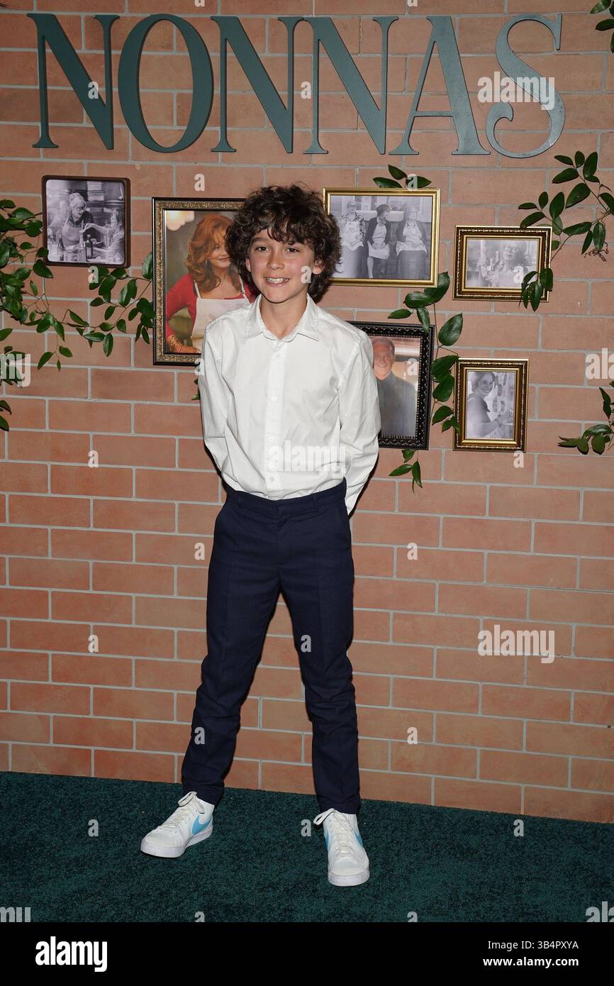 Ny. 30th Apr, 2025. Theodore Helm at arrivals for NONNAS Premiere, The ...
