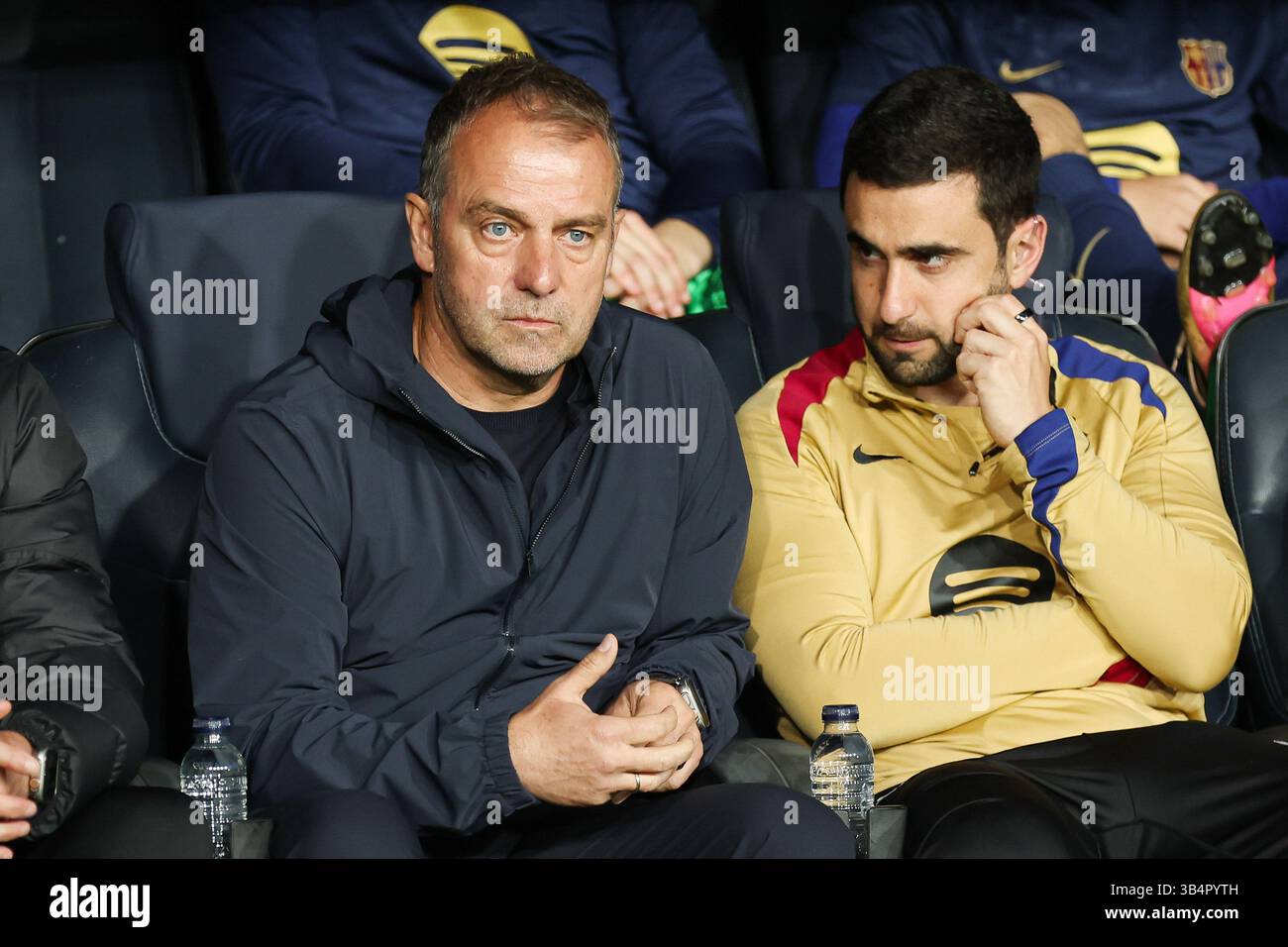 Hansi Flick, head coach of FC Barcelona during the UEFA Champions League, Semi-finals, 1st leg ...