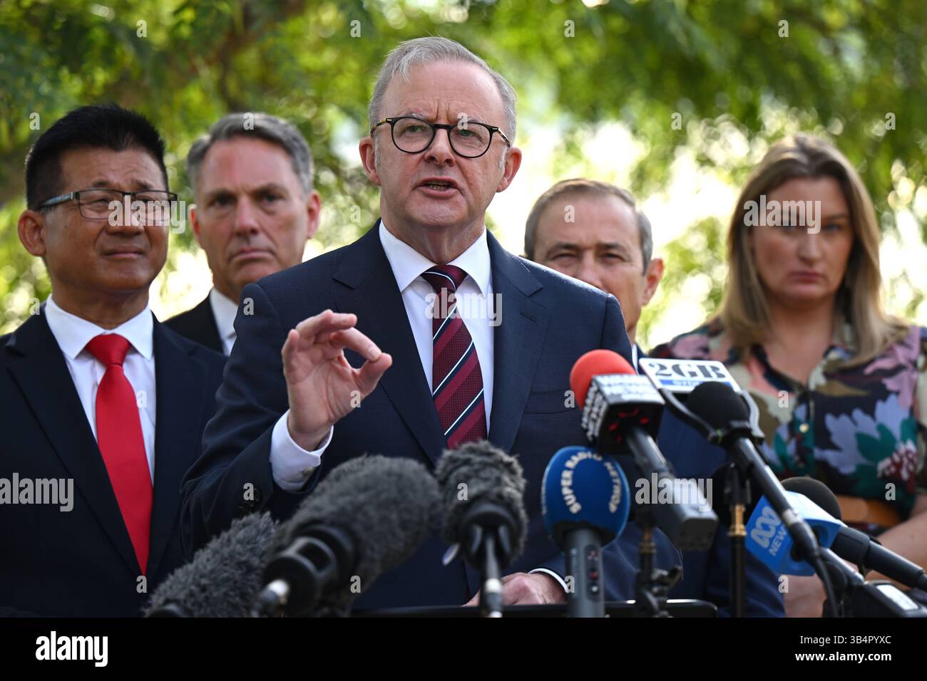 Perth, Australia. 01st May, 2025. Australian Prime Minister Anthony ...