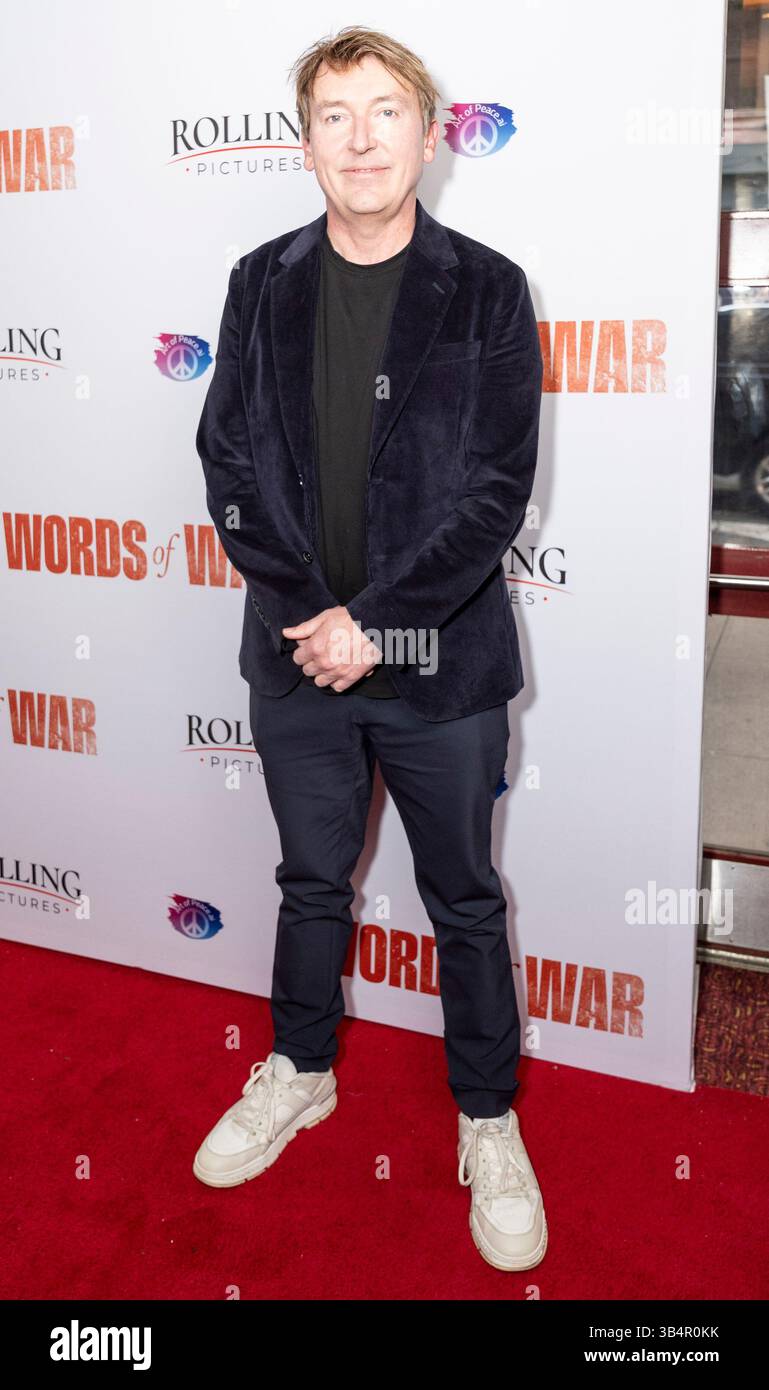 New York, NY, April 30, 2025: James Strong attends premiere of ...