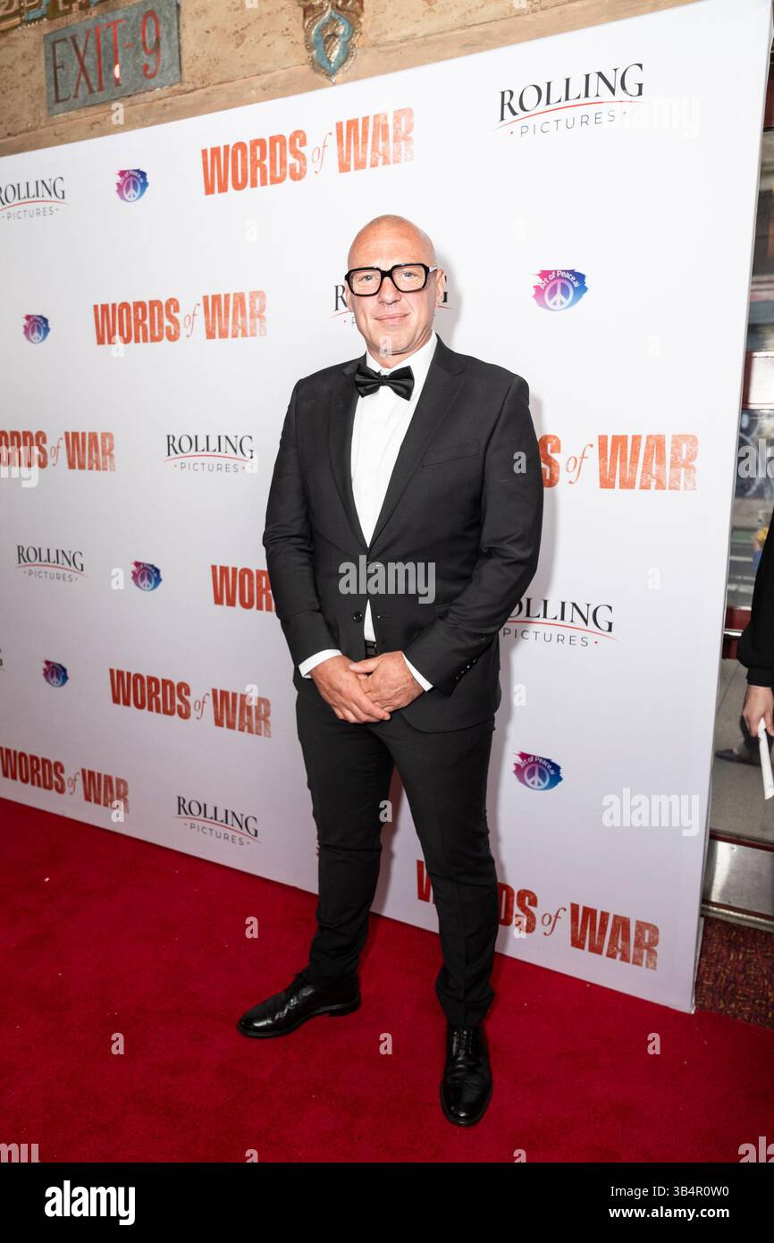 New York, NY, April 30, 2025: Tomi May attends premiere of political ...