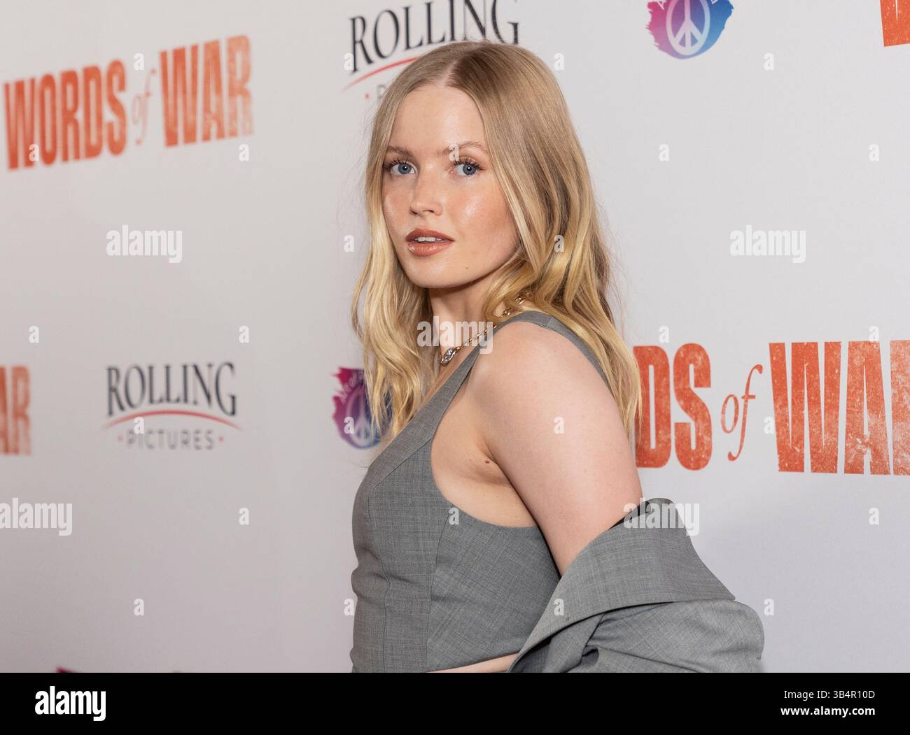 New York, NY, April 30, 2025: Ellie Bamber attends premiere of ...
