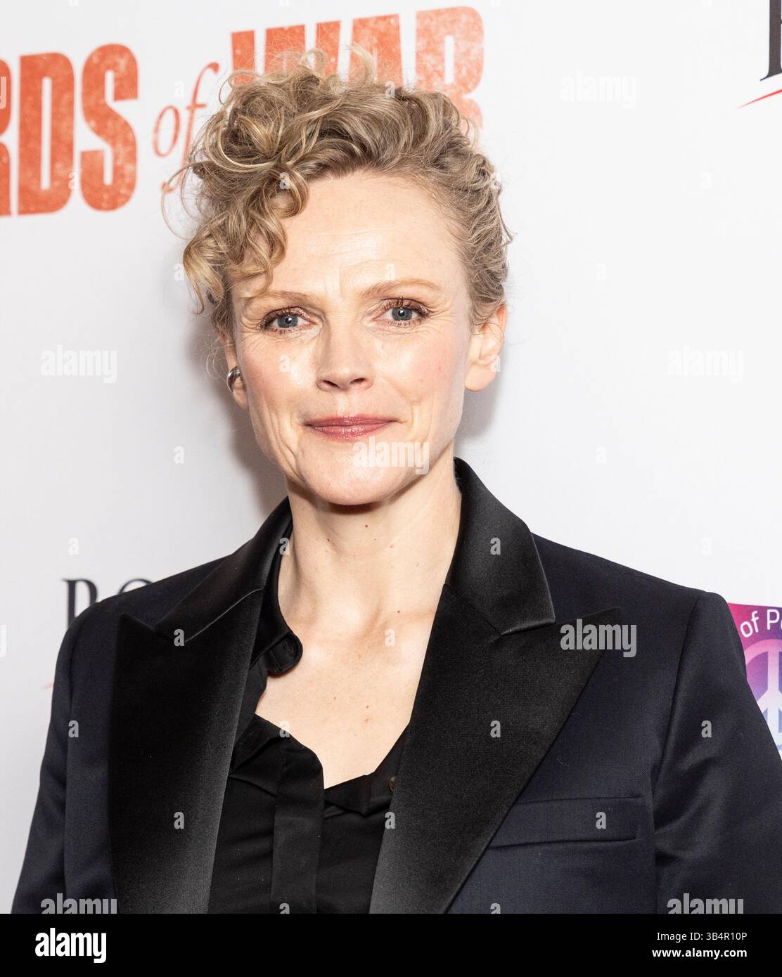 New York, NY, April 30, 2025: Maxine Peake wearing dress by Hermes ...