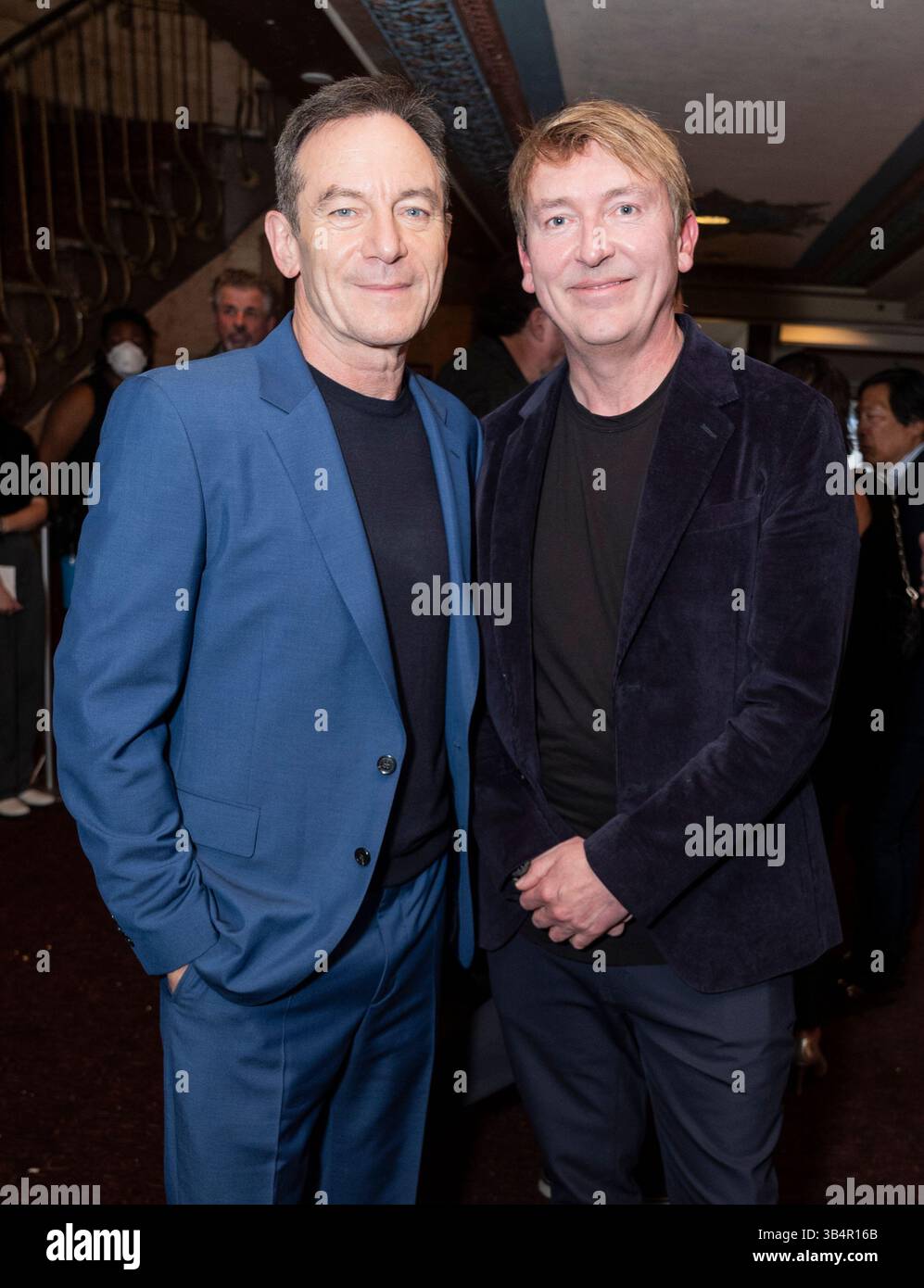 New York, NY, April 30, 2025: Jason Isaacs and James Strong attend ...