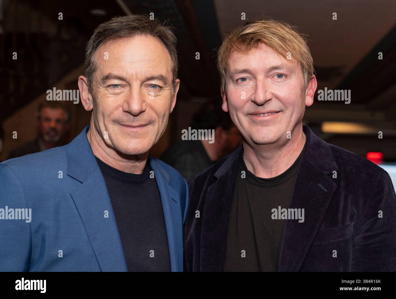 New York, NY, April 30, 2025: Jason Isaacs and James Strong attend ...
