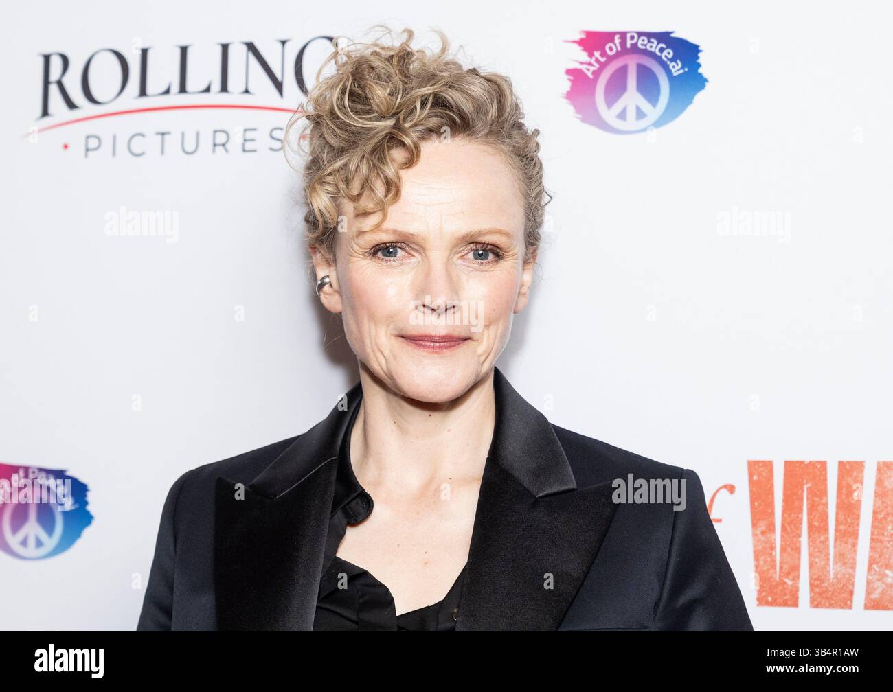 New York, USA. 30th Apr, 2025. Maxine Peake wearing dress by Hermes ...