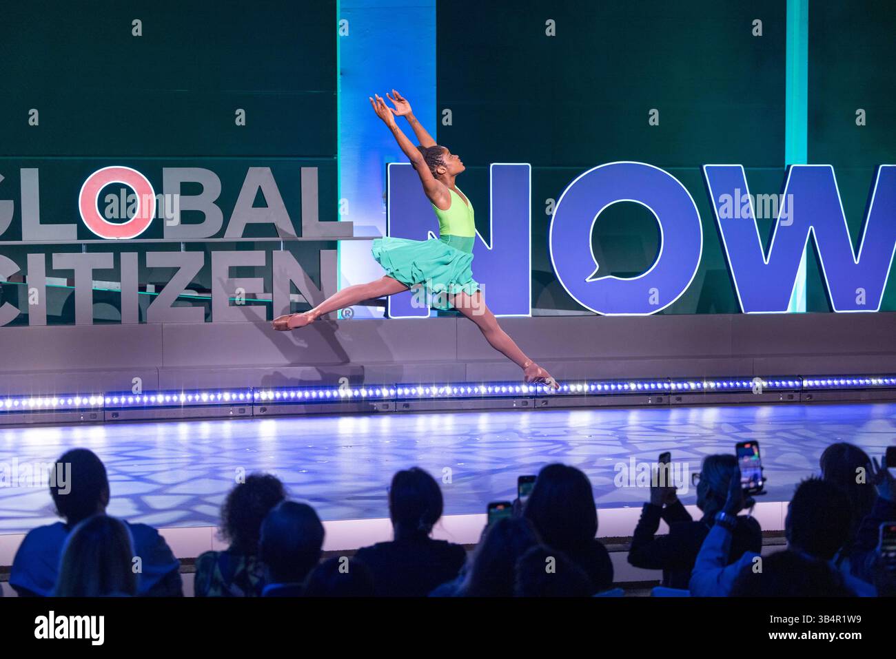 Brazilian ballerina Ingrid Silva during Global Citizen NOW at Spring ...
