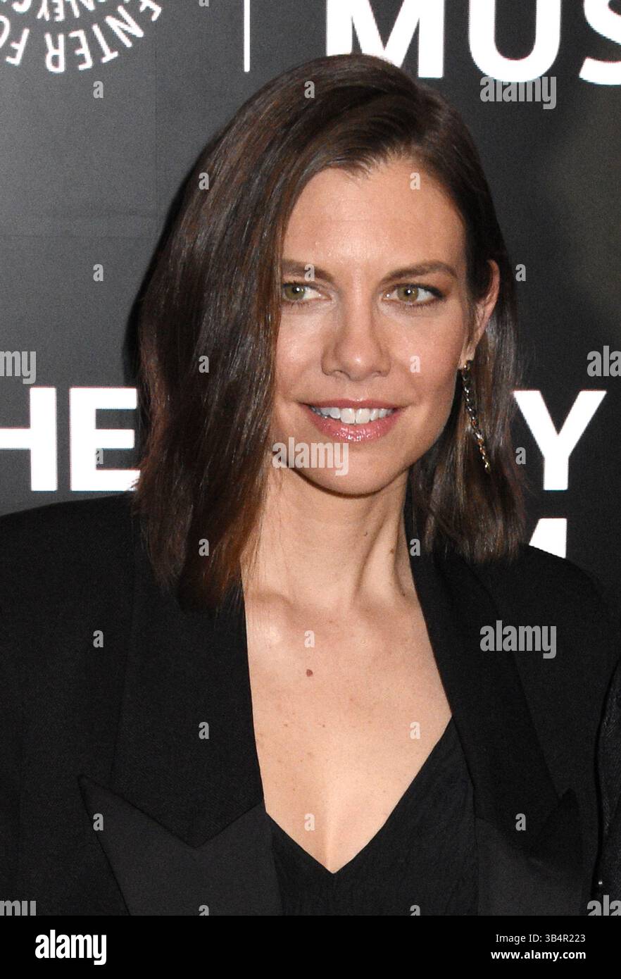 New York, NY, USA. 30th Apr, 2025. Lauren Cohan at PaleyLive - Walking ...