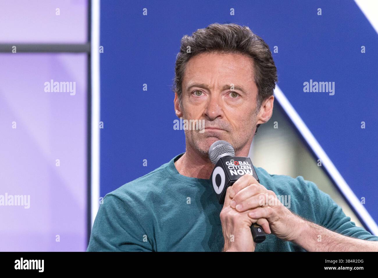Global Citizen Now in New York Hugh Jackman during Global Citizen NOW ...