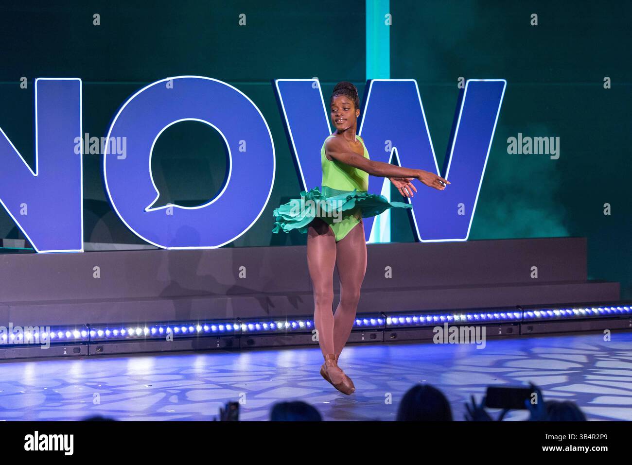 Global Citizen Now in New York Brazilian ballerina Ingrid Silva during ...