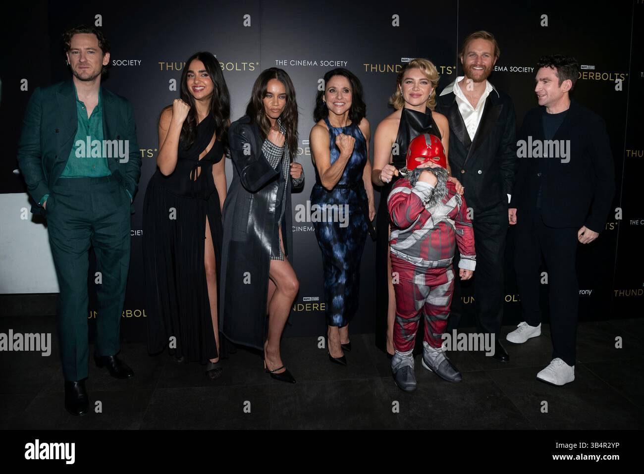 Lewis Pullman, from left, Geraldine Viswanathan, Hannah John-Kamen ...