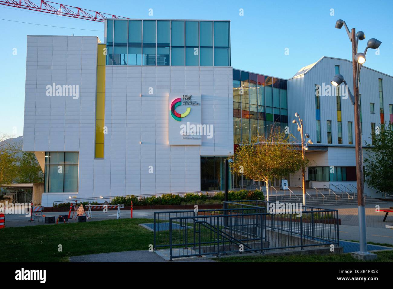 The modern design of the Emily Carr University of Art & Design in False ...