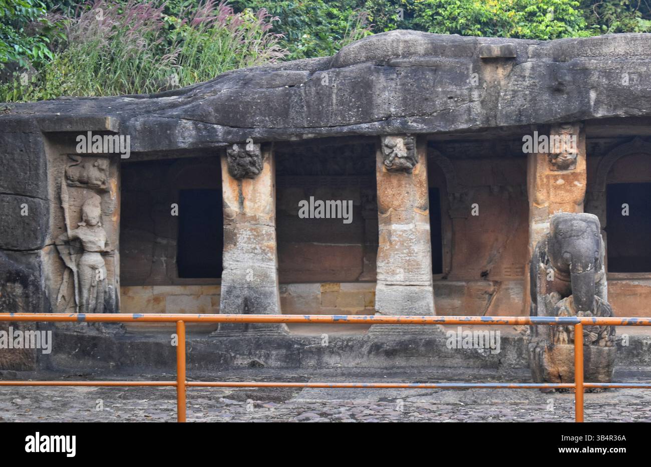 Cave of udaygiri in bhubaneswar odisha. Cave of udaygiri historical ...