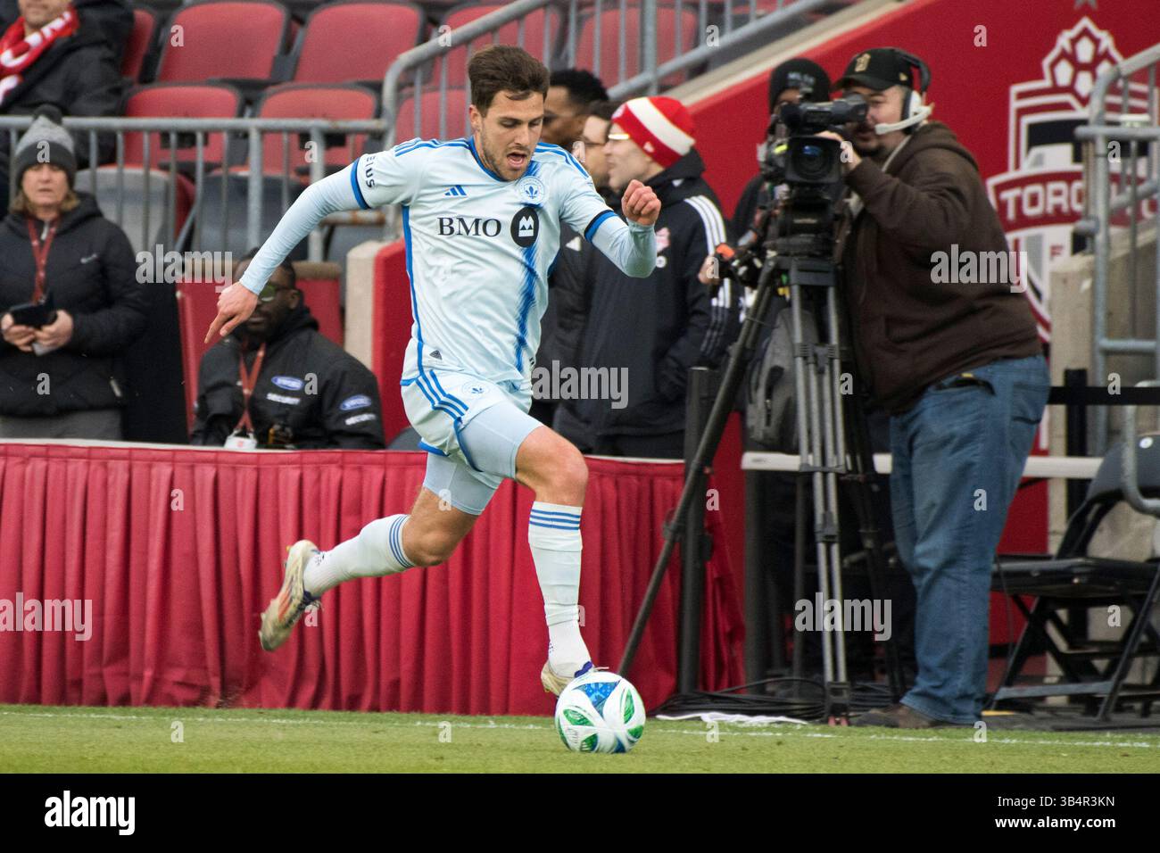 Toronto, Canada. 30th Apr, 2025. Luca Petrasso #13 seen in action ...