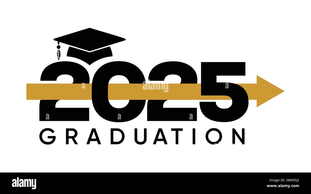 Class 2025 graduation cap hi-res stock photography and images - Alamy