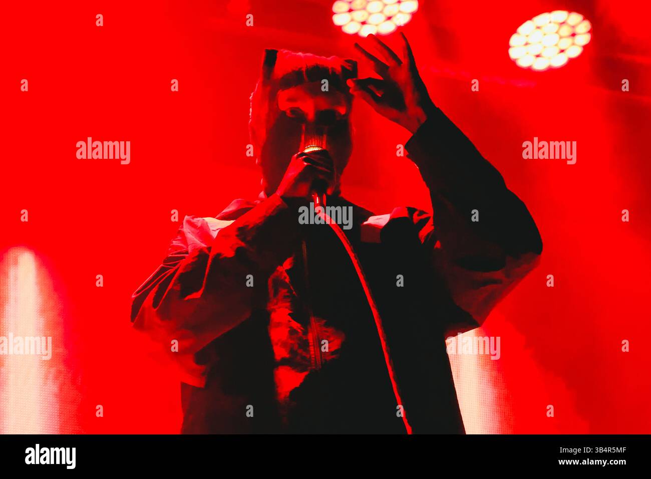 Milan, Italy. 28th Apr, 2025. Tyler Joseph of Twenty One Pilots ...