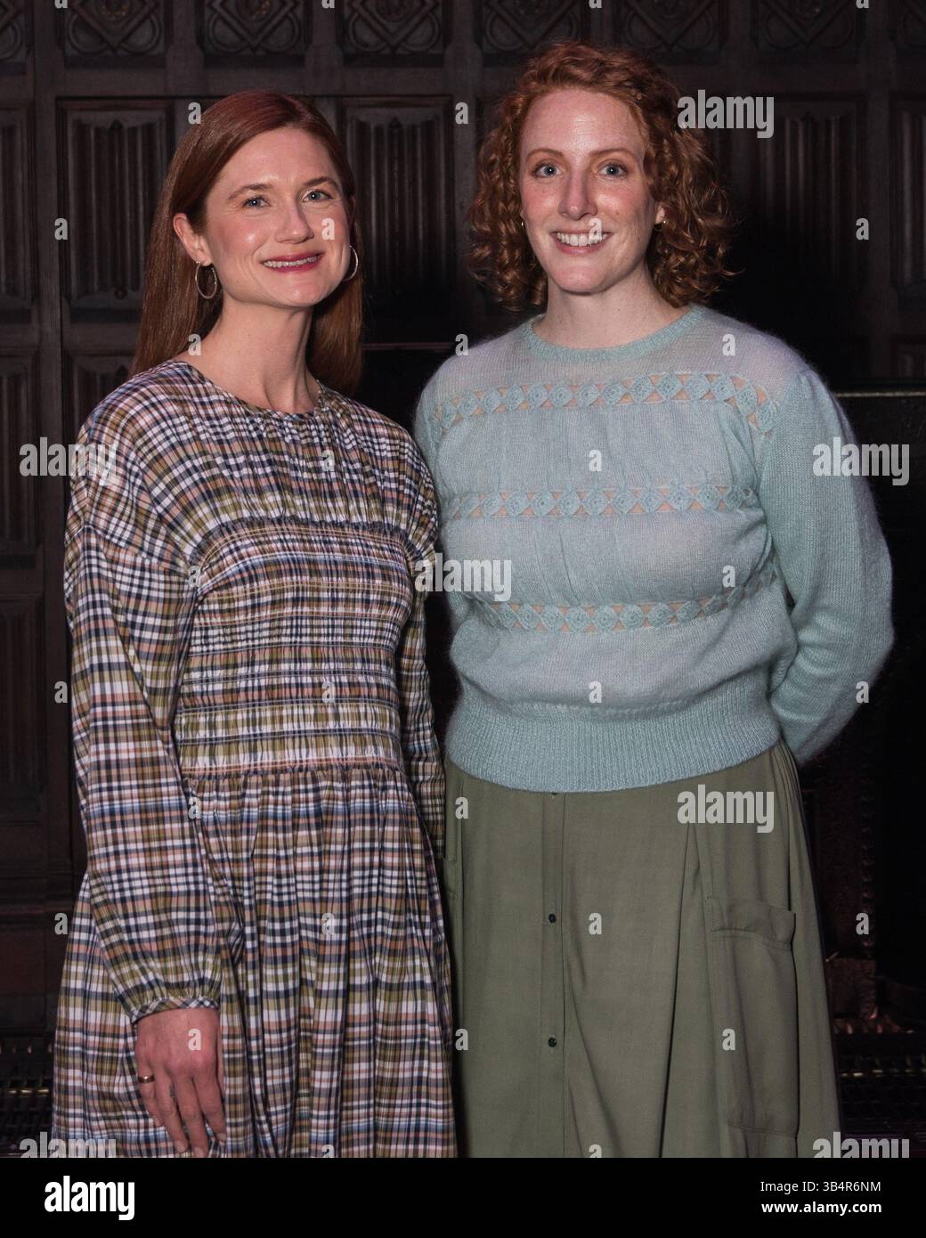 Bonnie Wright, Sarah Killough at a public appearance for HARRY POTTER ...