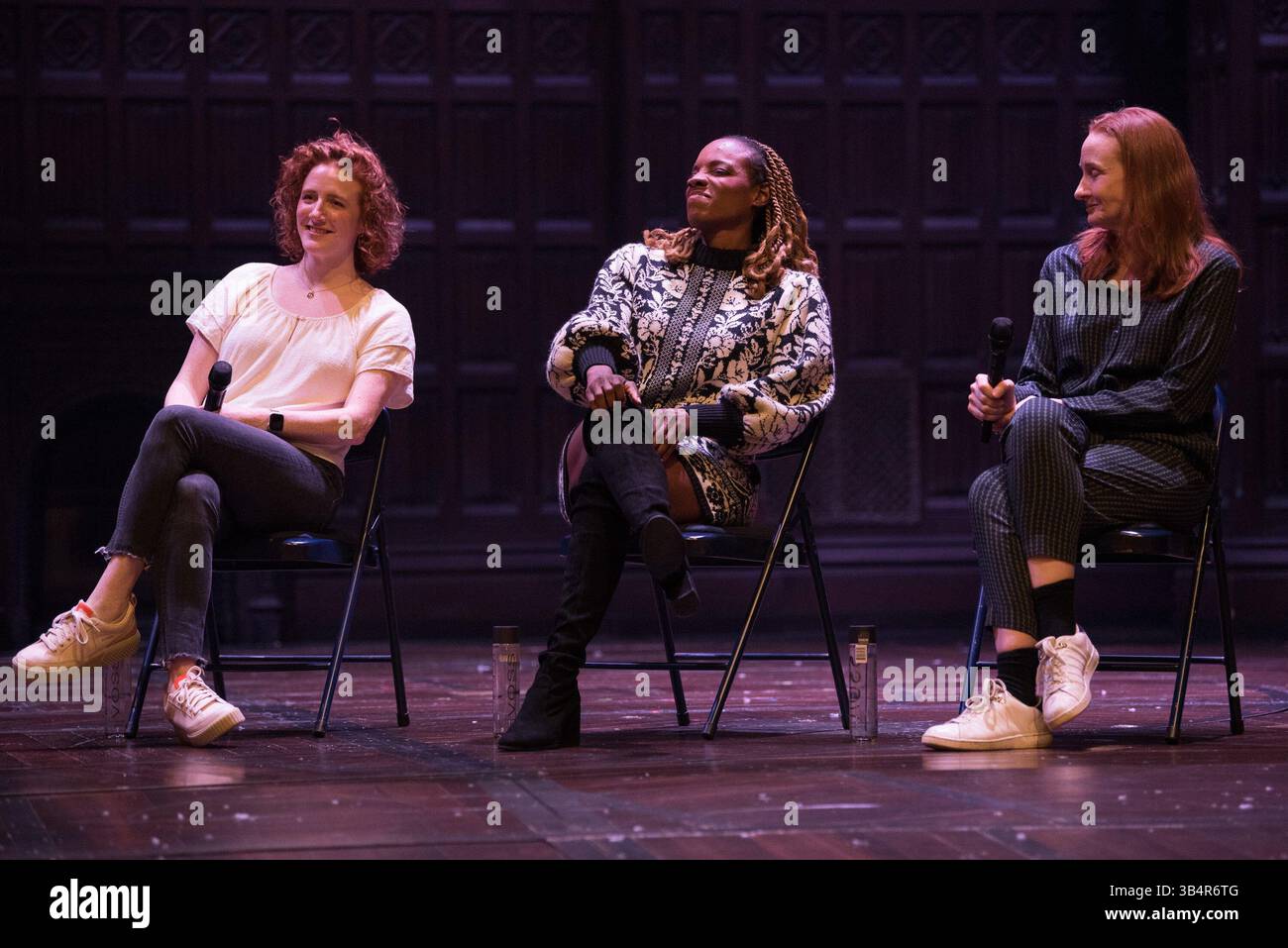Sarah Killough, Rachel Christopher, Megan Byrne at a public appearance ...