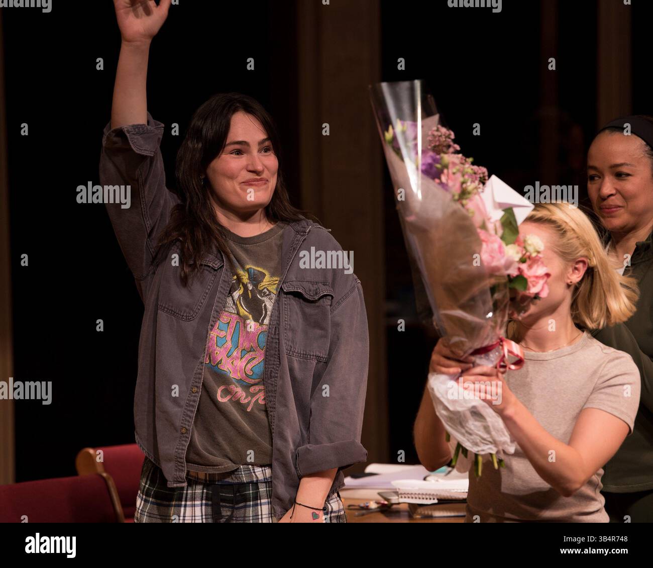 Kathryn Gallagher, AnnaSophia Robb Photo Call for ALL NIGHTER Cast ...