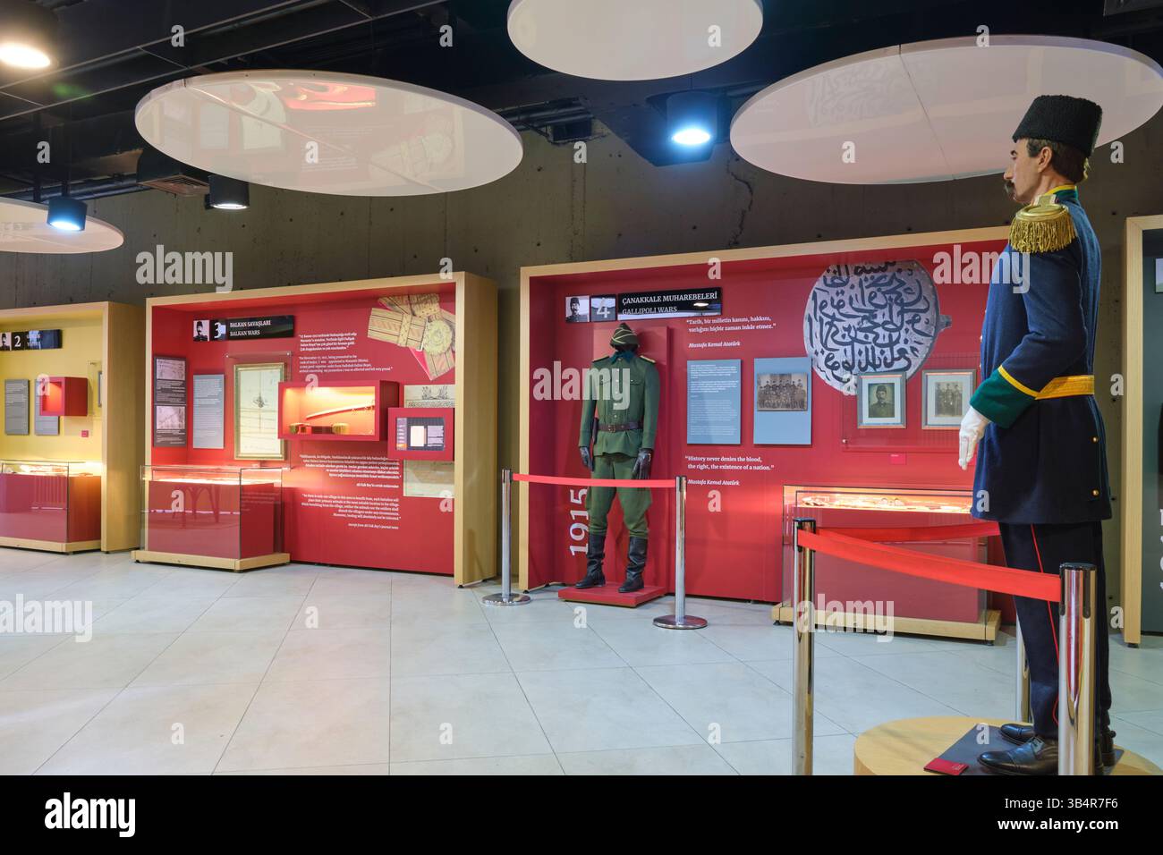A display of the uniform of Mustafa Kemal Ataturk. At Epic Promotion ...