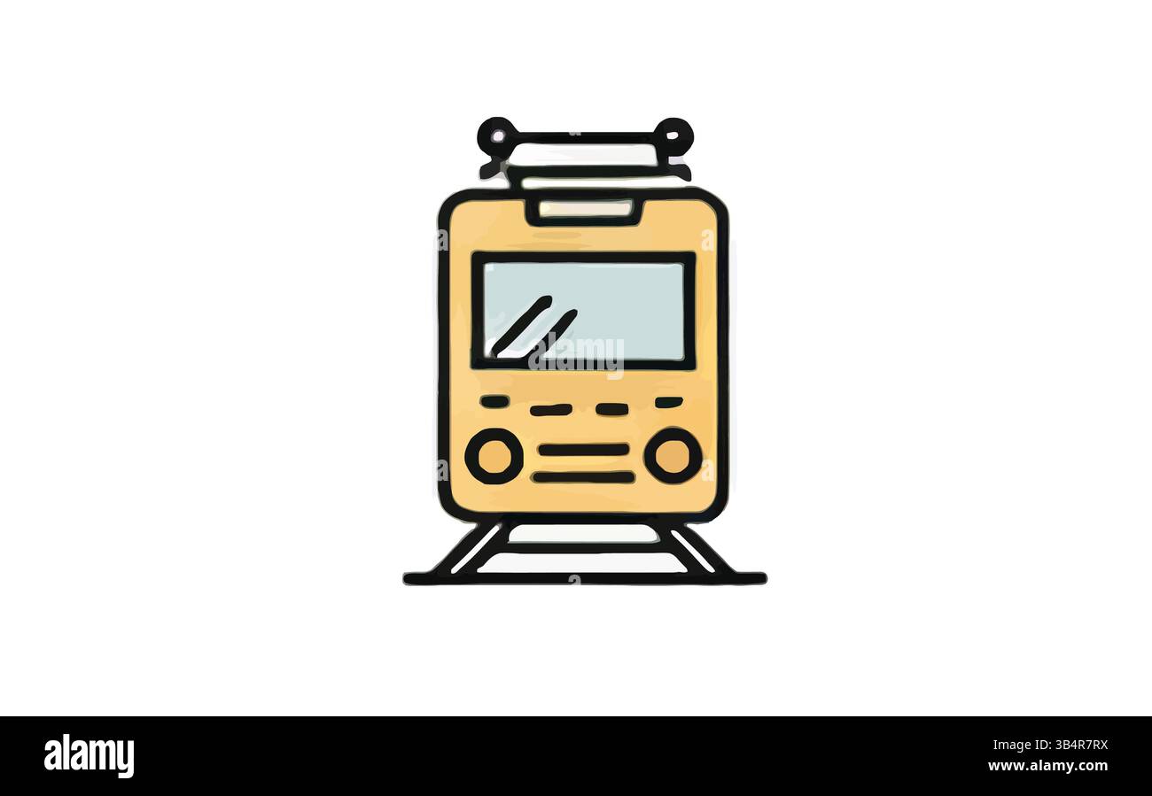 Iconic public transit Stock Vector Images - Alamy