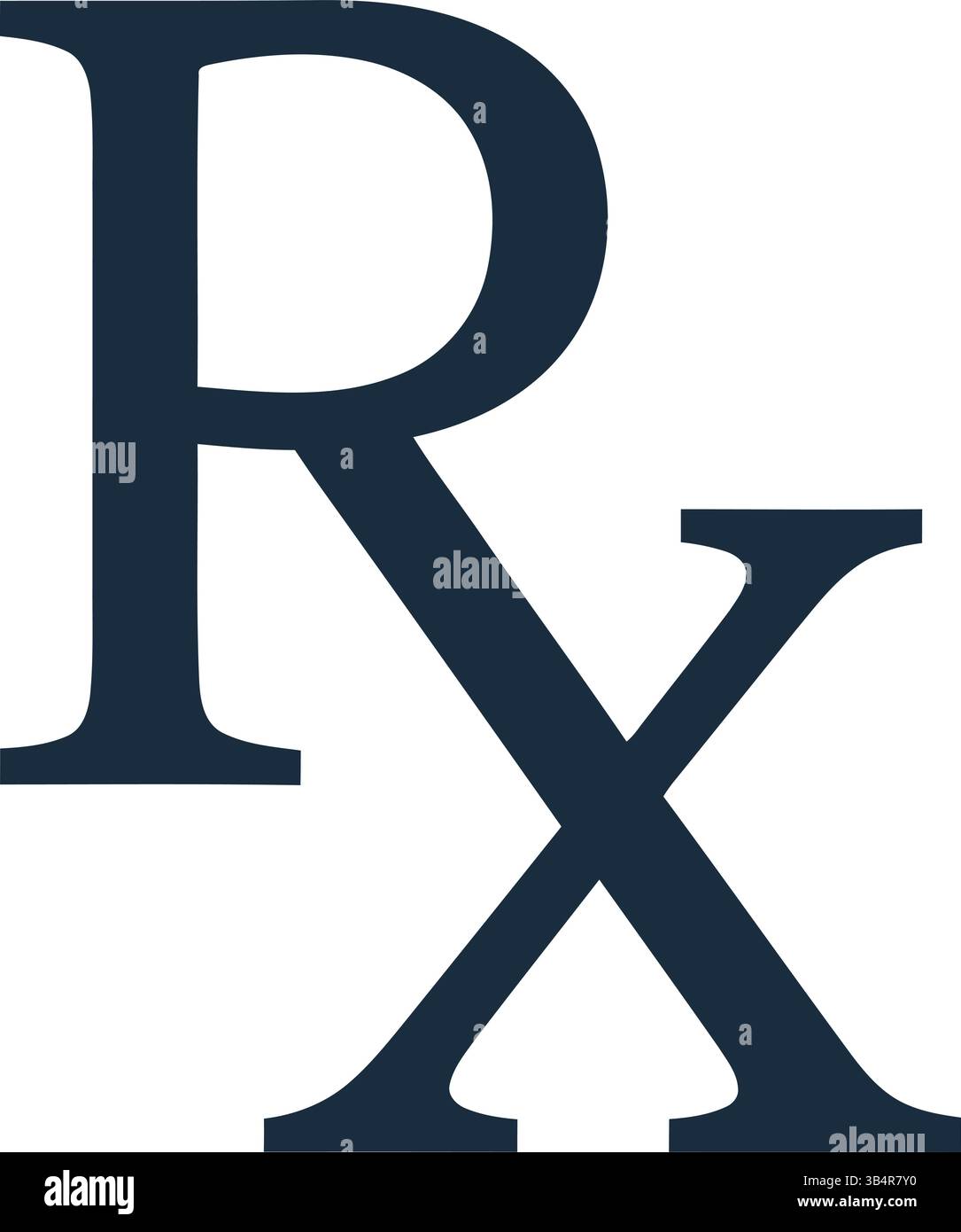 RX Prescription Symbol in Minimalist Design Stock Vector Image & Art - Alamy