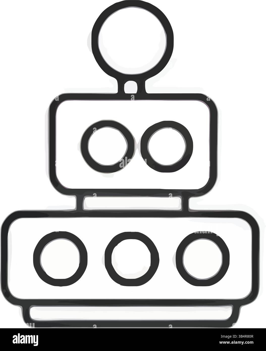 Structured robotic shape hi-res stock photography and images - Alamy