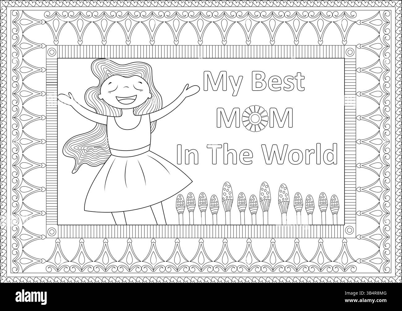 Mom holiday Black and White Stock Photos & Images - Alamy