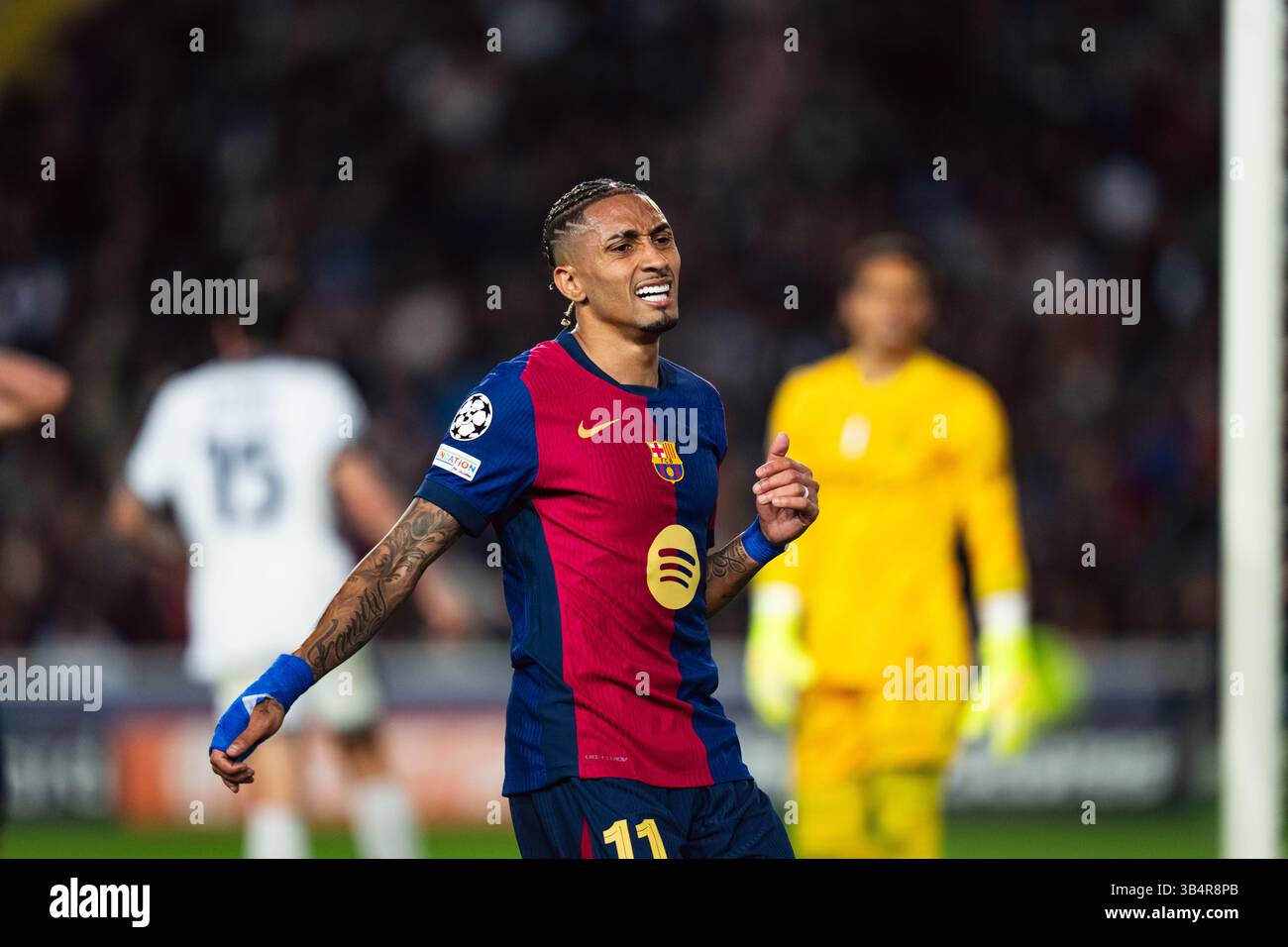 Barcelona, Spain, 30, April, 2025. Spain-Football-Champions League FC ...