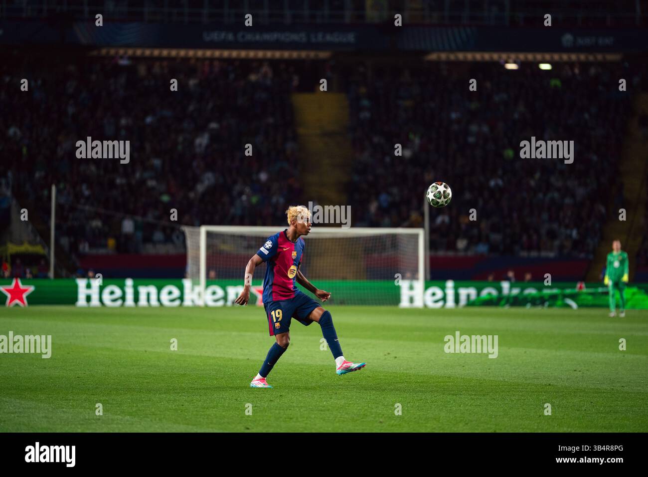Barcelona, Spain, 30, April, 2025. Spain-Football-Champions League FC ...