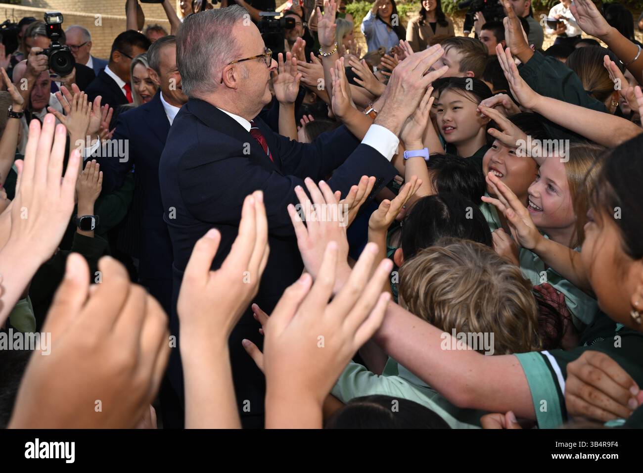 Perth, Australia. 01st May, 2025. Australian Prime Minister Anthony ...